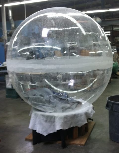 Plastic Domes and Spheres | Giant Snow Globes