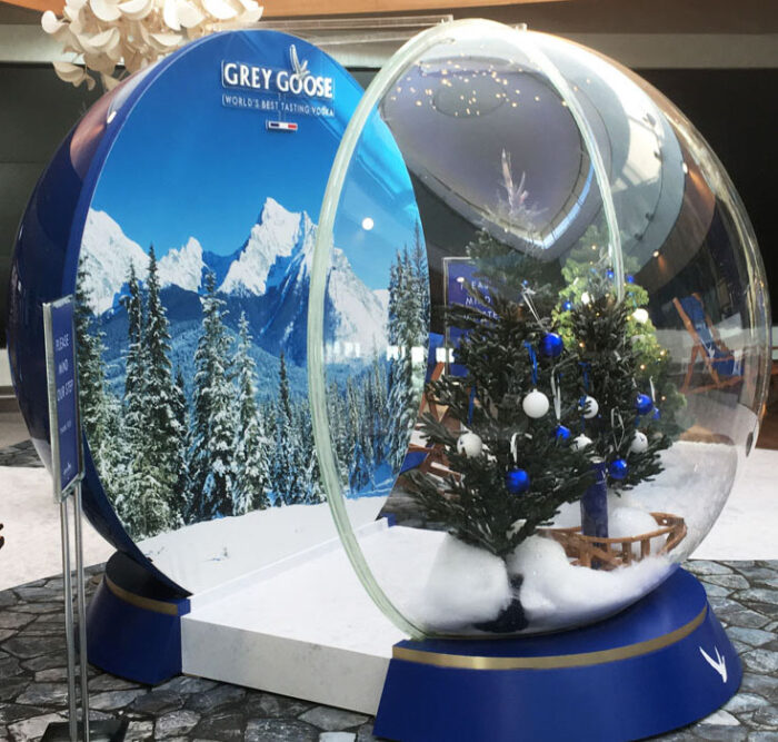 Plastic Domes and Spheres | Giant Snow Globes